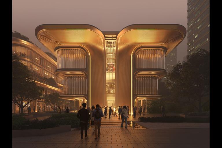 Fosters unveils designs for Changfeng mixed-use development in Shanghai ...